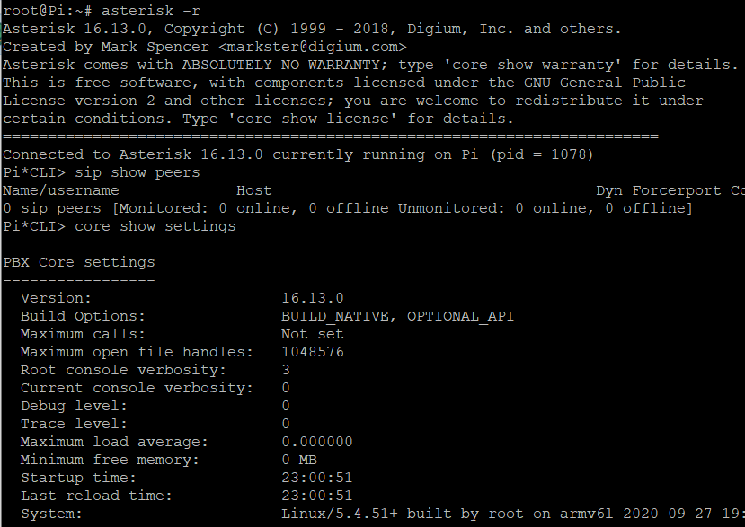 How To - Setup FreePBX 15 & Asterisk 16 On A Raspberry Pi -:- CyburDial ...